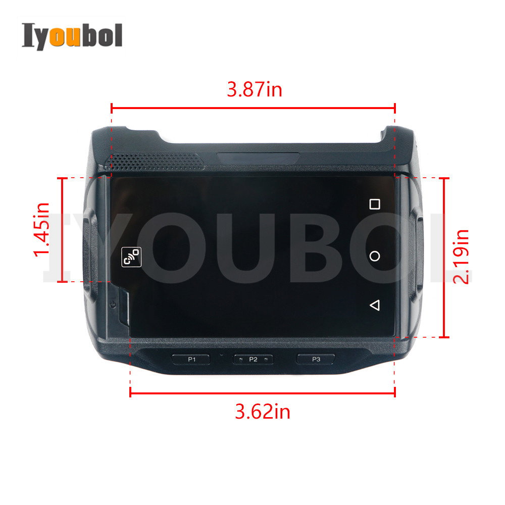 LCD & Touch screen with Front Cover for ZEBRA WT6000 WT60A0 - Iyoubol