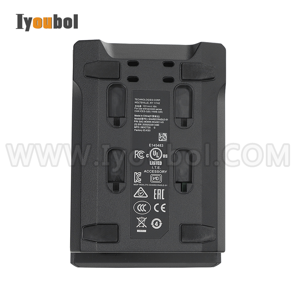 Zebra CRD-MC93-4SCHG-01 MC9300 4 Slot Charging Cradle