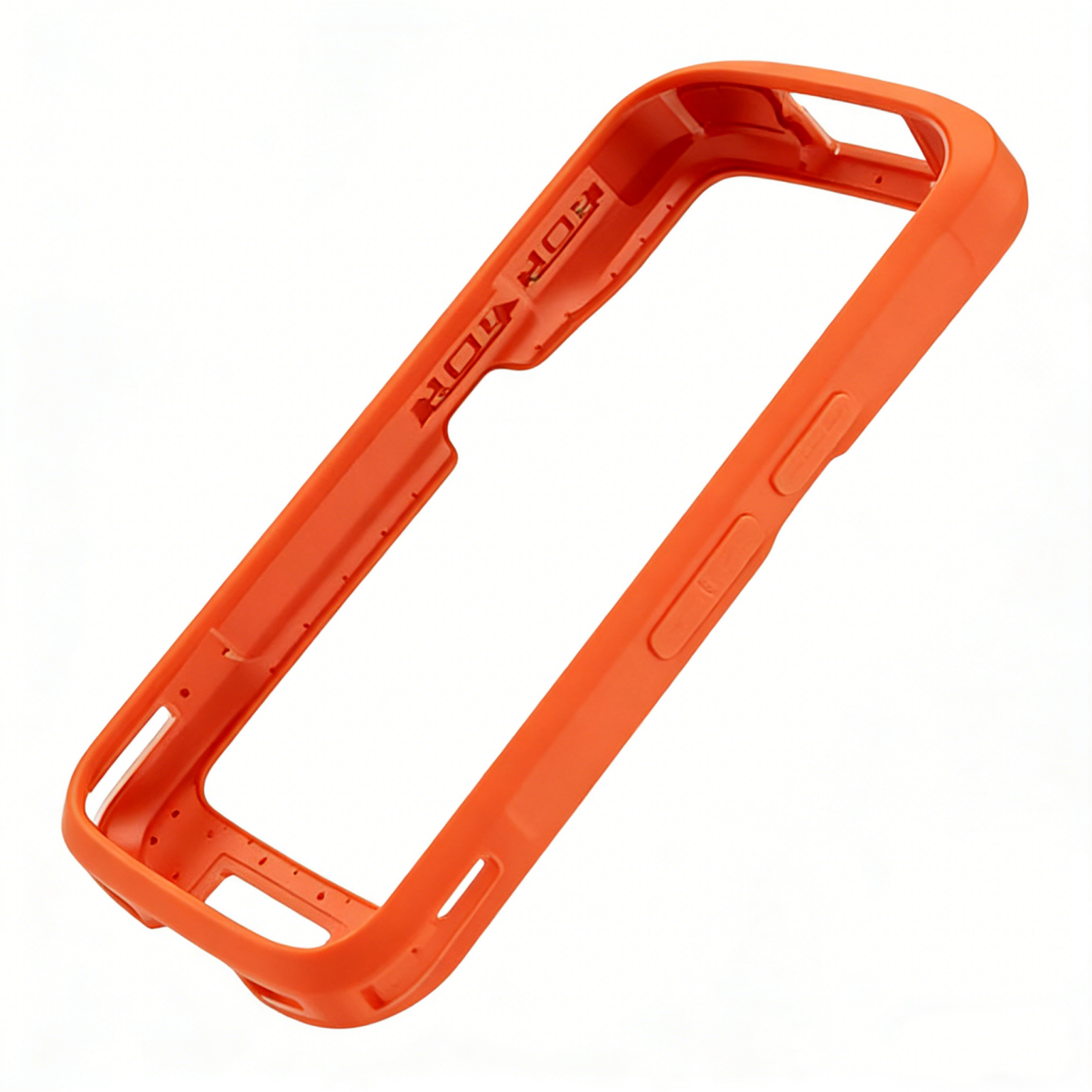Orange and black Rubber Protect Cover Replacement with Hand Strap for ...